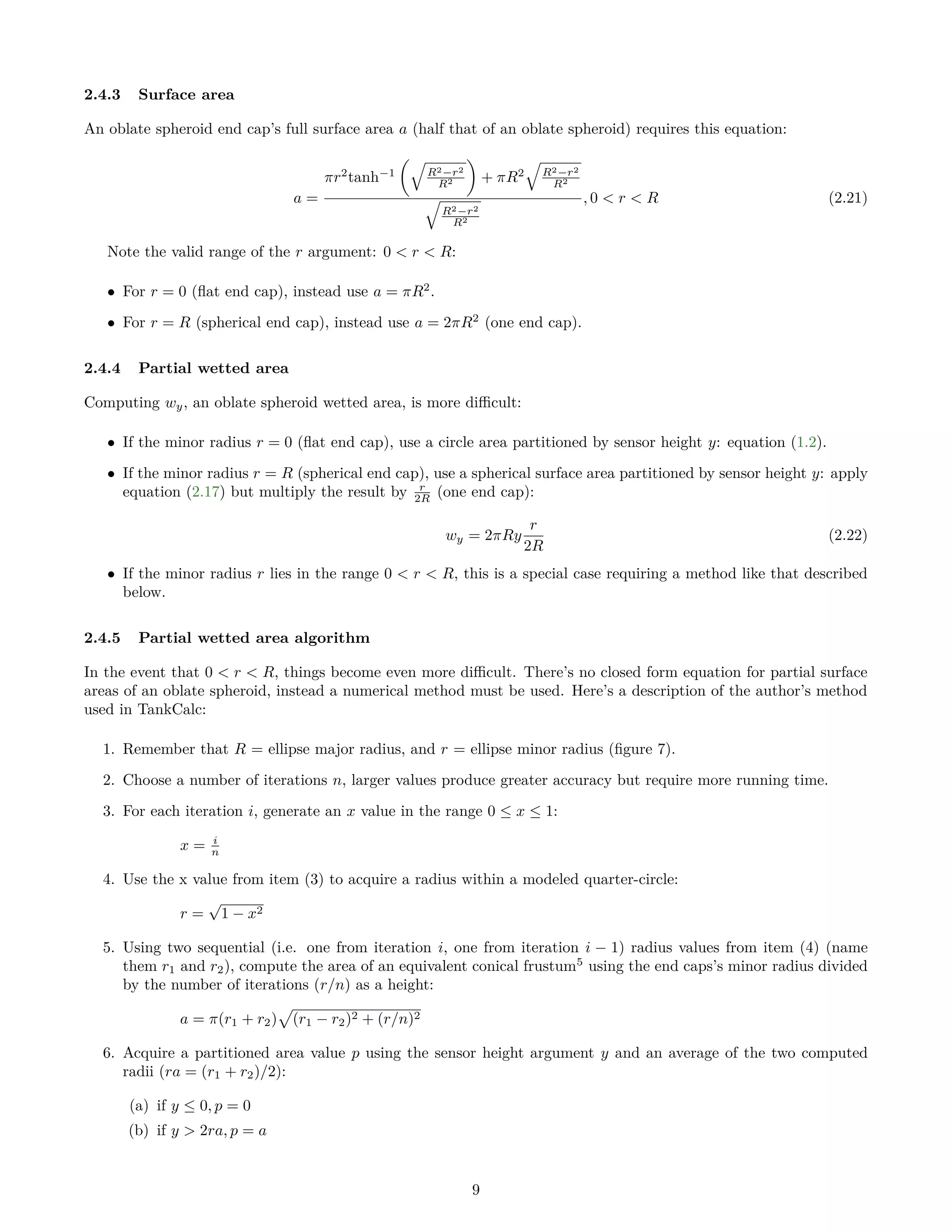 Storage container tank mathematics | PDF