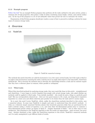 Storage container tank mathematics | PDF