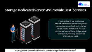 Storage Dedicated Server | PPT