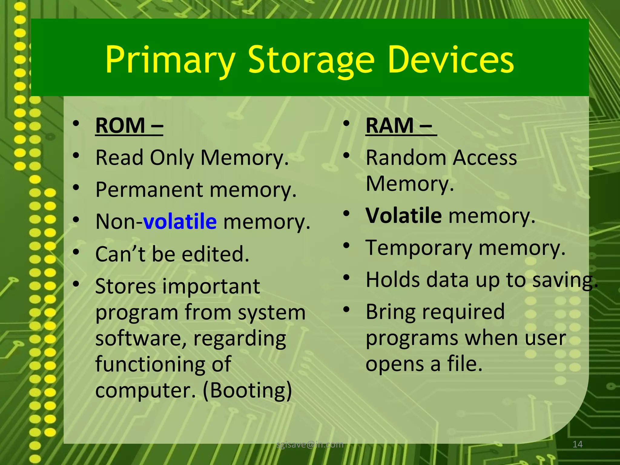 Storage device | PPT