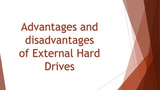 Storage device | PPTX | Computer Peripherals | Computing