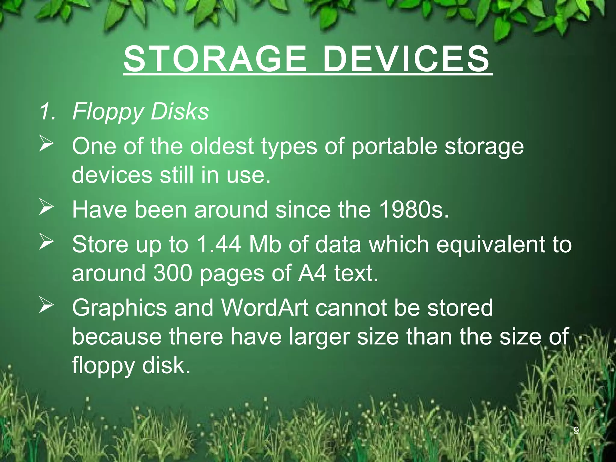 Storage devices | PPT