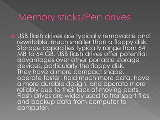Storage devices | PPTX
