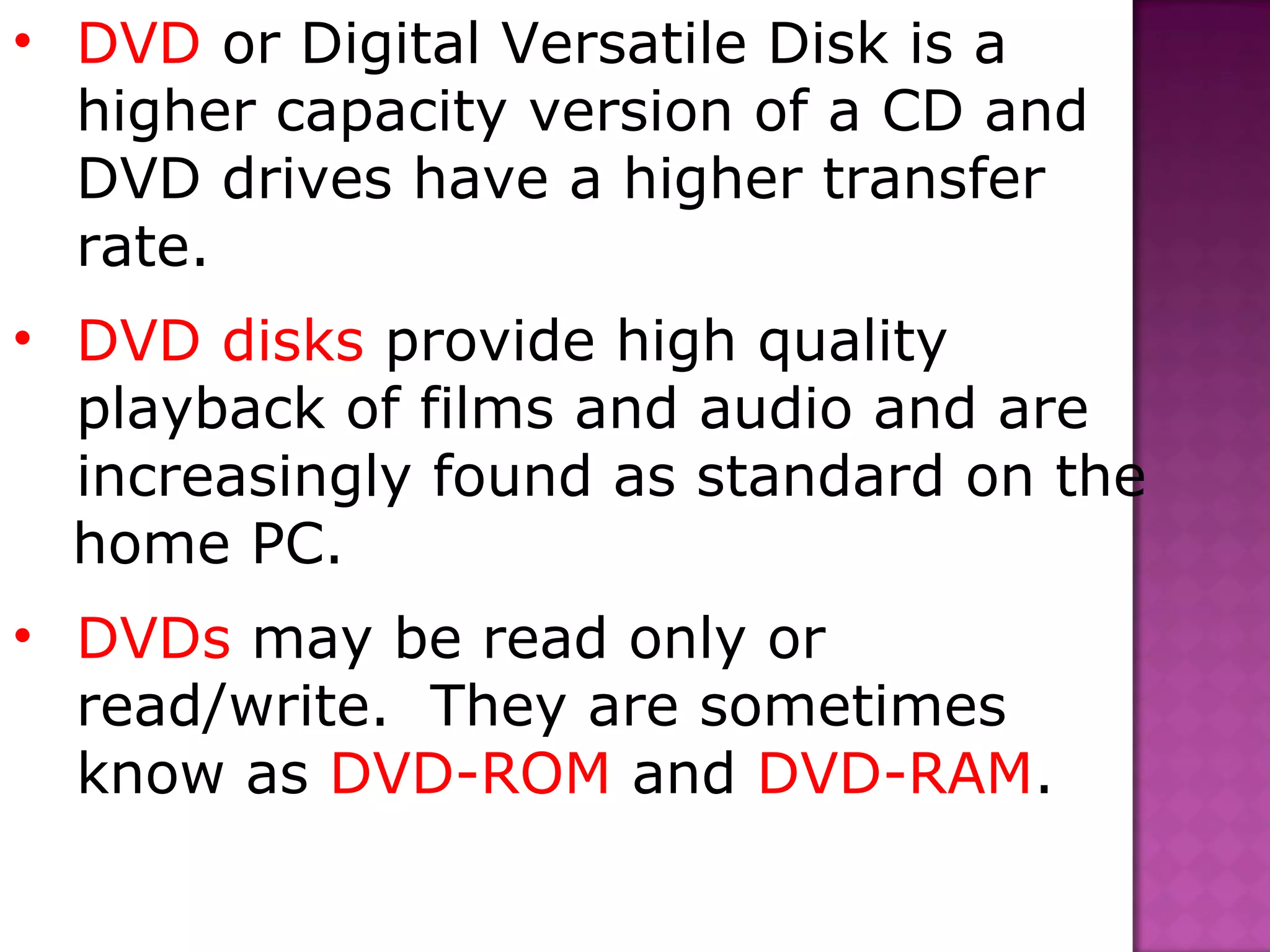Storage Devices PPt For class 9 | PPT