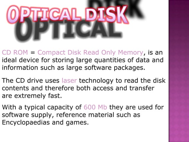 Storage Devices PPt For class 9 | PPT