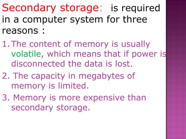 Storage Devices PPt For class 9 | PPT
