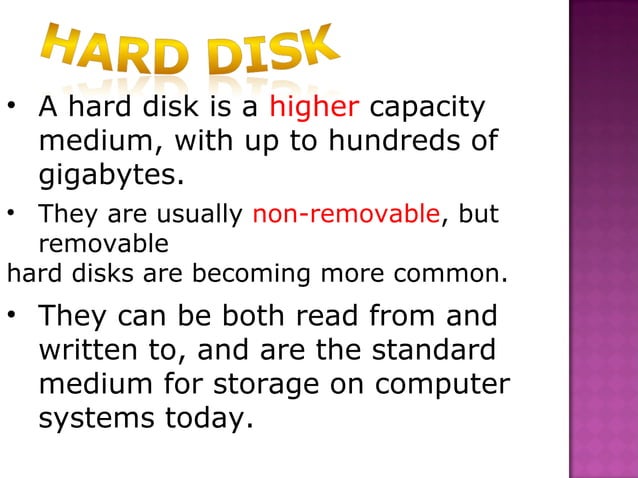 Storage Devices PPt For class 9 | PPT
