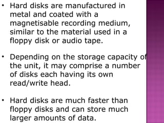 Storage Devices PPt For class 9 | PPT