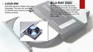 S tora ge devices | PPTX