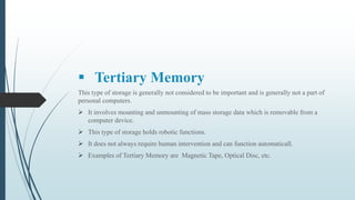 storage devices.pdf | Data Storage and Warehousing | Computing