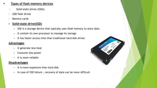 Storage devices.pptx what are storage deiveces | PPTX