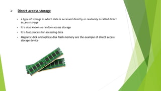 Storage devices.pptx what are storage deiveces | PPTX