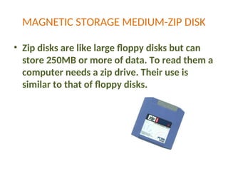 STORAGE ppt /presentation for clg project | PPT