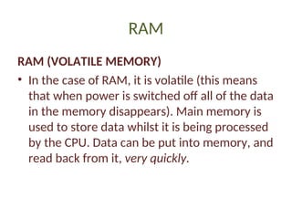 STORAGE ppt /presentation for clg project | PPT