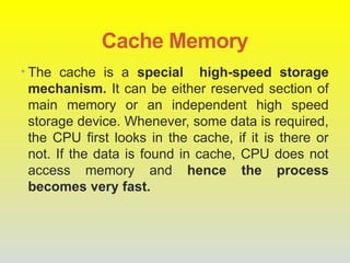 storage devices presentation parts of computer | PPT