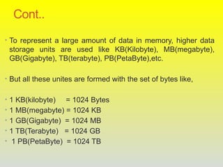 storage devices presentation parts of computer | PPT
