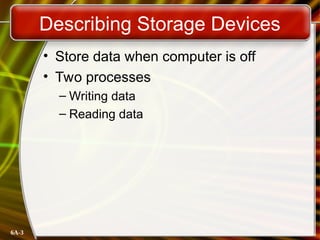 Storage devices COmputer NTETWORKING.ppt