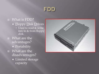 Storage Devices And Backup Media | PPTX