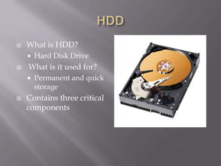 Storage Devices And Backup Media | PPTX