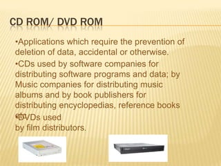 Storage Devices And Media | PPTX