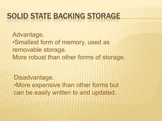 Storage Devices And Media | PPTX