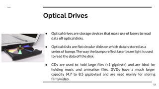 Storage devices and media | PDF