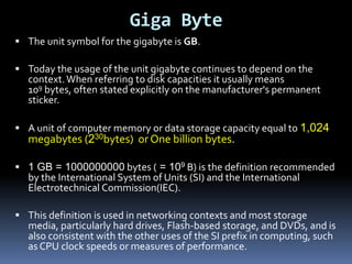 Storage devices in computer systems | PPT