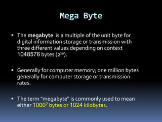 Storage devices in computer systems | PPT