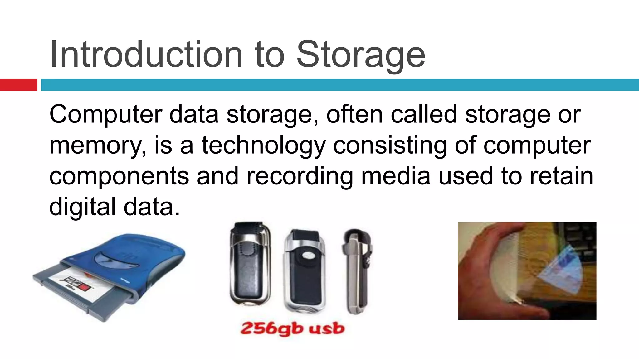 Storage devices ppt by abhishek srivastava | PPT
