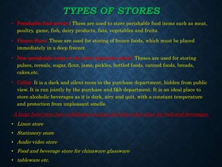 Storage facilities, layout and design | PPTX