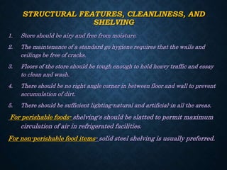 Storage facilities, layout and design | PPTX