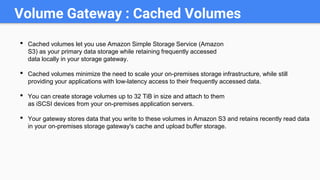AWS Storage Gateway | PPTX