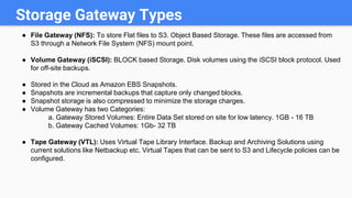 AWS Storage Gateway | PPTX
