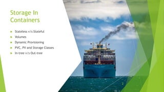 Storage in kubernetes | PPTX