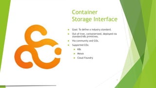 Storage in kubernetes | PPTX