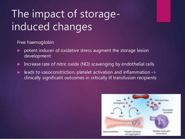 Red cell and platelet storage lesions and their effect in transfusion…