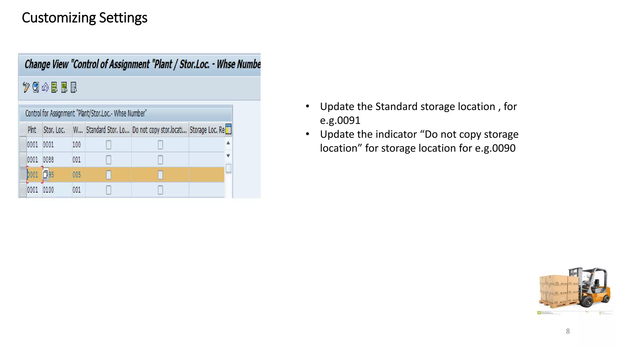 Storage location control in SAP WM | PPTX