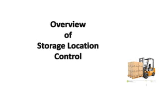 Storage location control in SAP WM | PPTX