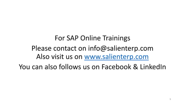 Storage Location Control In Sap Wm Pptx