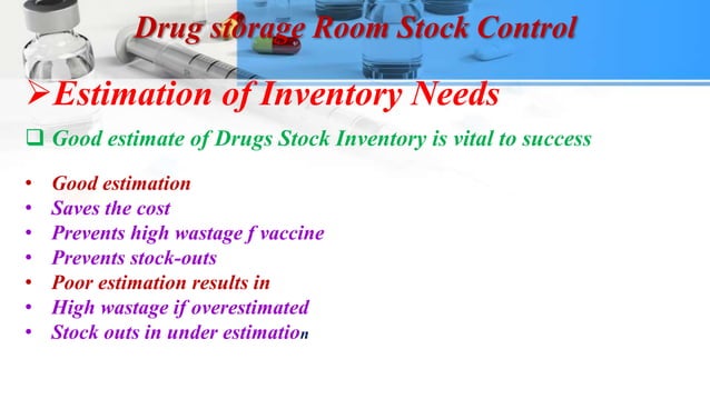 Storage & maintenance of medicines. | PPTX