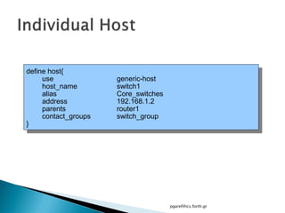 Storage managment using nagios | PDF | Operating Systems | Computer Software and Applications