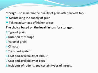 Grain Storage modeling | PPT