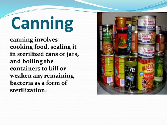 food storage and preservation | PPTX | Chemistry | Science