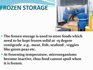 food storage and preservation | PPTX