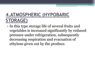 Storage of horticultural crops | PDF