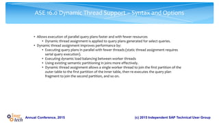 Storage Optimization and Operational Simplicity in SAP Adaptive Server Enterprise | PPT