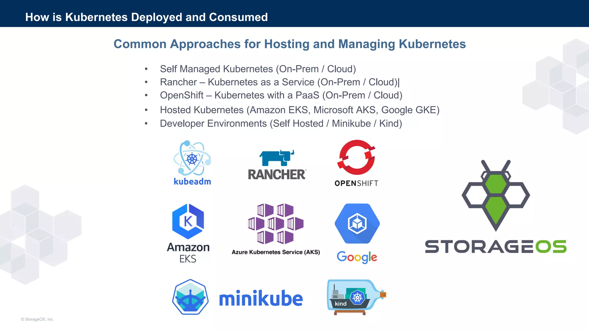 Storage os kubernetes clusters need persistent data | PPT