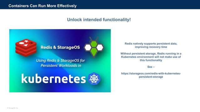 Storage os kubernetes clusters need persistent data | PPT