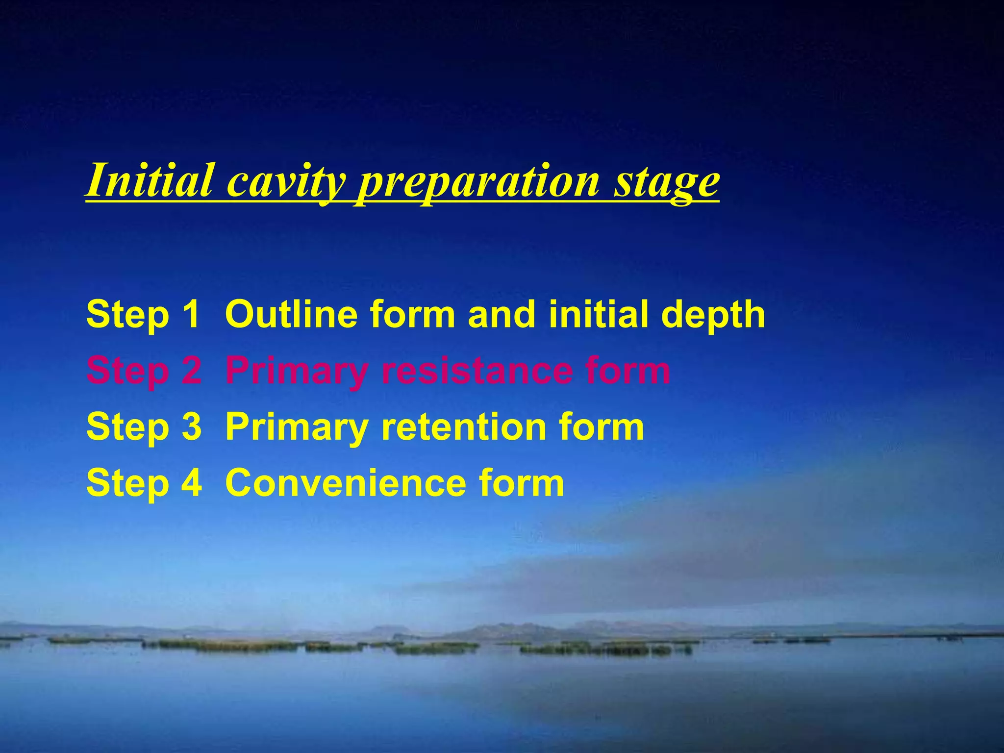Principles of cavity preparation by Dr .rupali | PPT