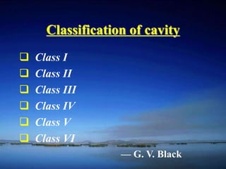 Principles of cavity preparation by Dr .rupali | PPT